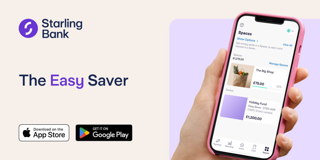 Easy Saver Savings Account - Starling Bank | Starling