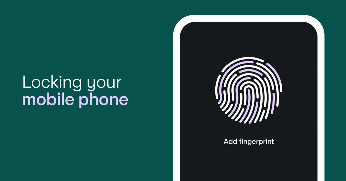 Locking and securing your mobile device - Starling Bank