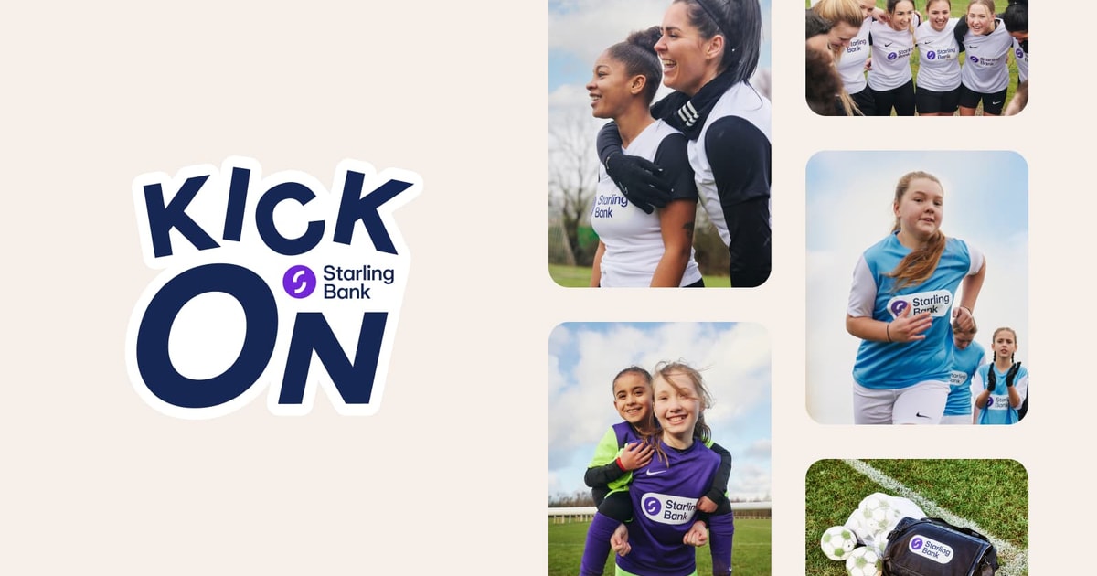 Kick On with Starling: Gift of Kit Partnership - Starling Bank